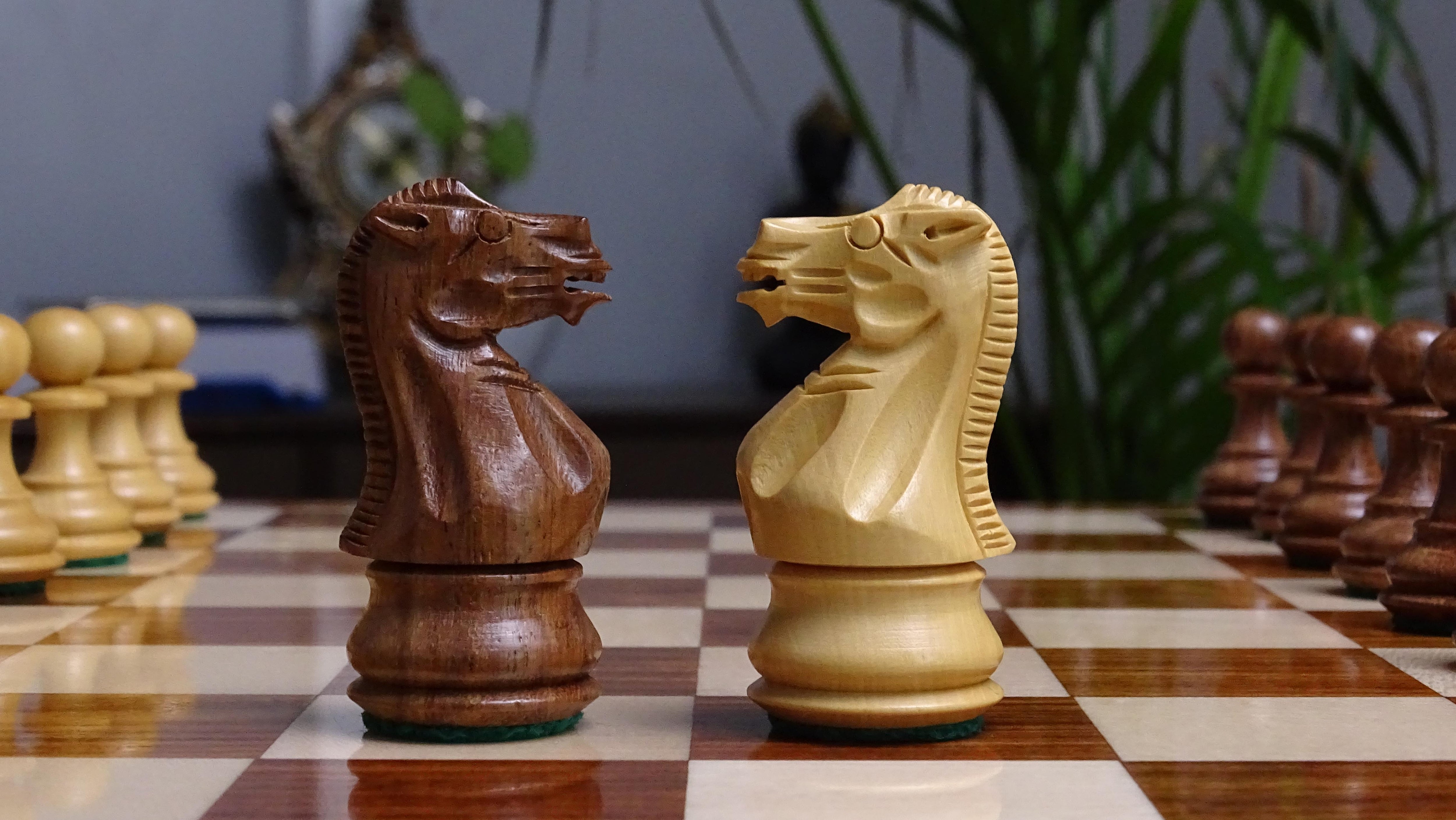 Buy Premium Staunton Chess Pieces | Indian Chess Company